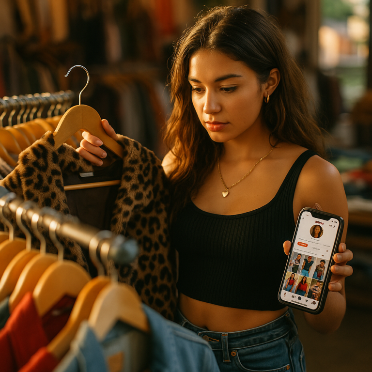 Depop Fashion Resale Success: Influencers Drive Gen Z Trend