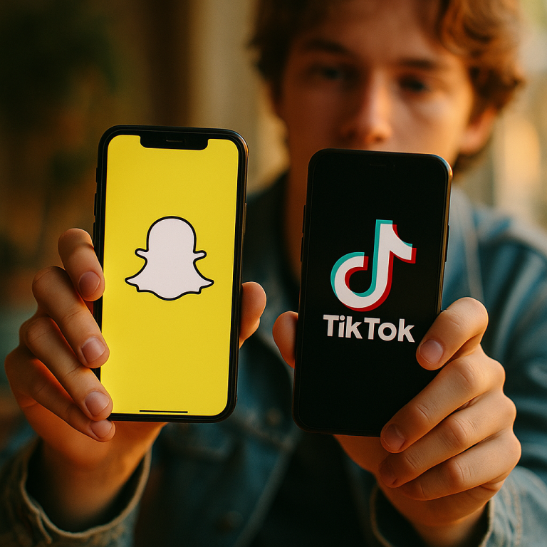 Snapchat vs TikTok: Gen Z Marketing Guide 2025