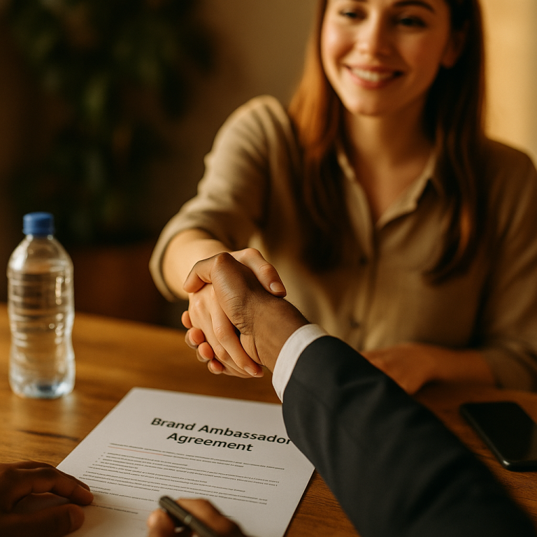 Brand Ambassador Agreement Negotiation for Long-Term Value