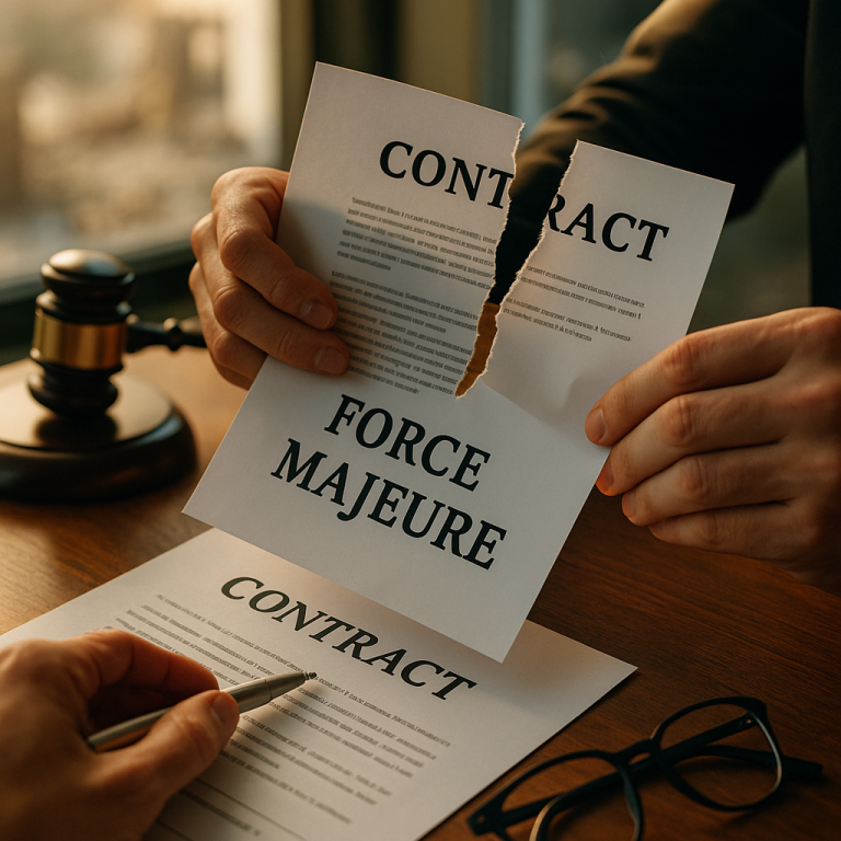Force Majeure & Contract Termination: Key 2025 Insights