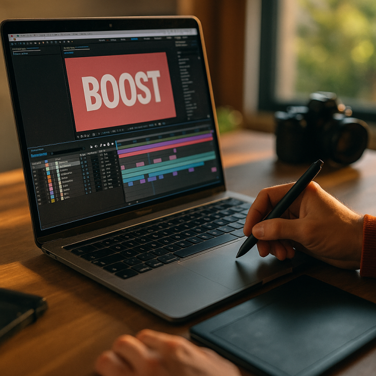 Kinetic Typography Techniques for Higher Video Completion