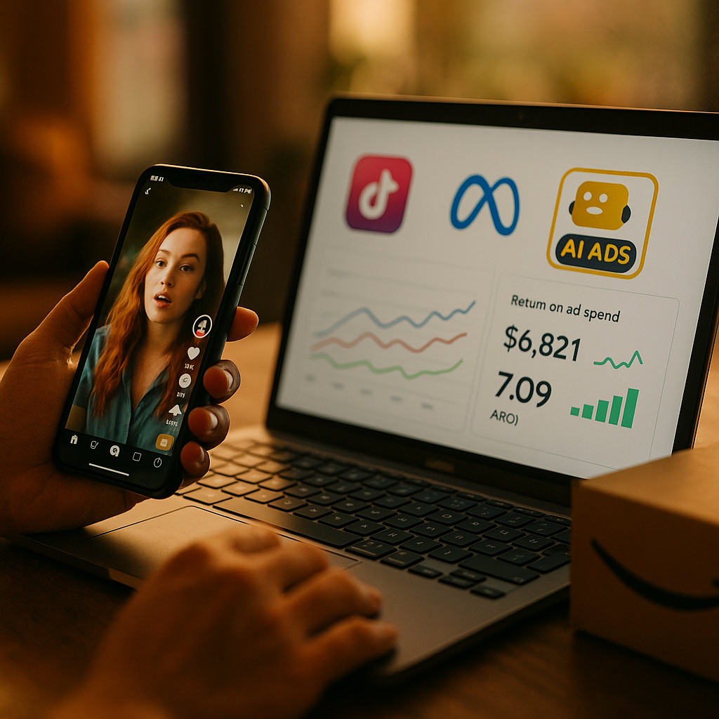 NemoVideo AI Ads, TikTok and Meta ROI for E-Commerce - Influencers Time