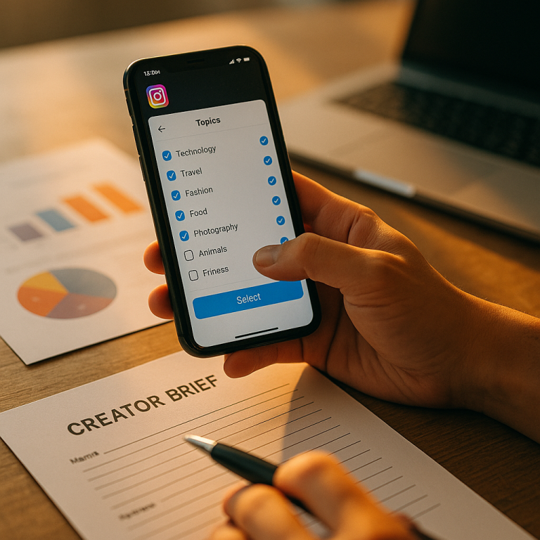 Instagram Topic Targeting: Smarter Creator Briefs